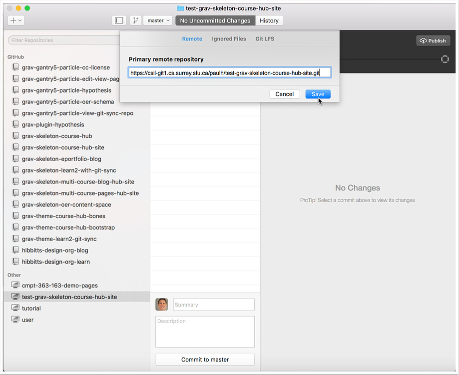 Using Github Desktop With Gitlab Advanced Topics Reclaim Hosting Community Forums