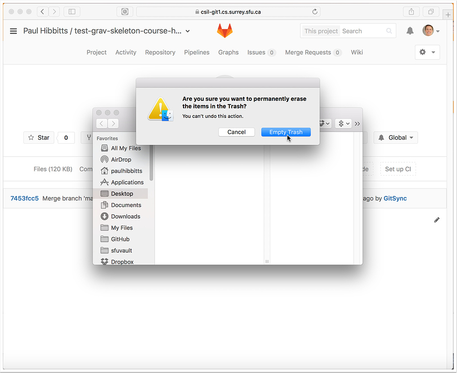 Using GitHub Desktop with GitLab - Advanced Topics - Reclaim Hosting Community Forums