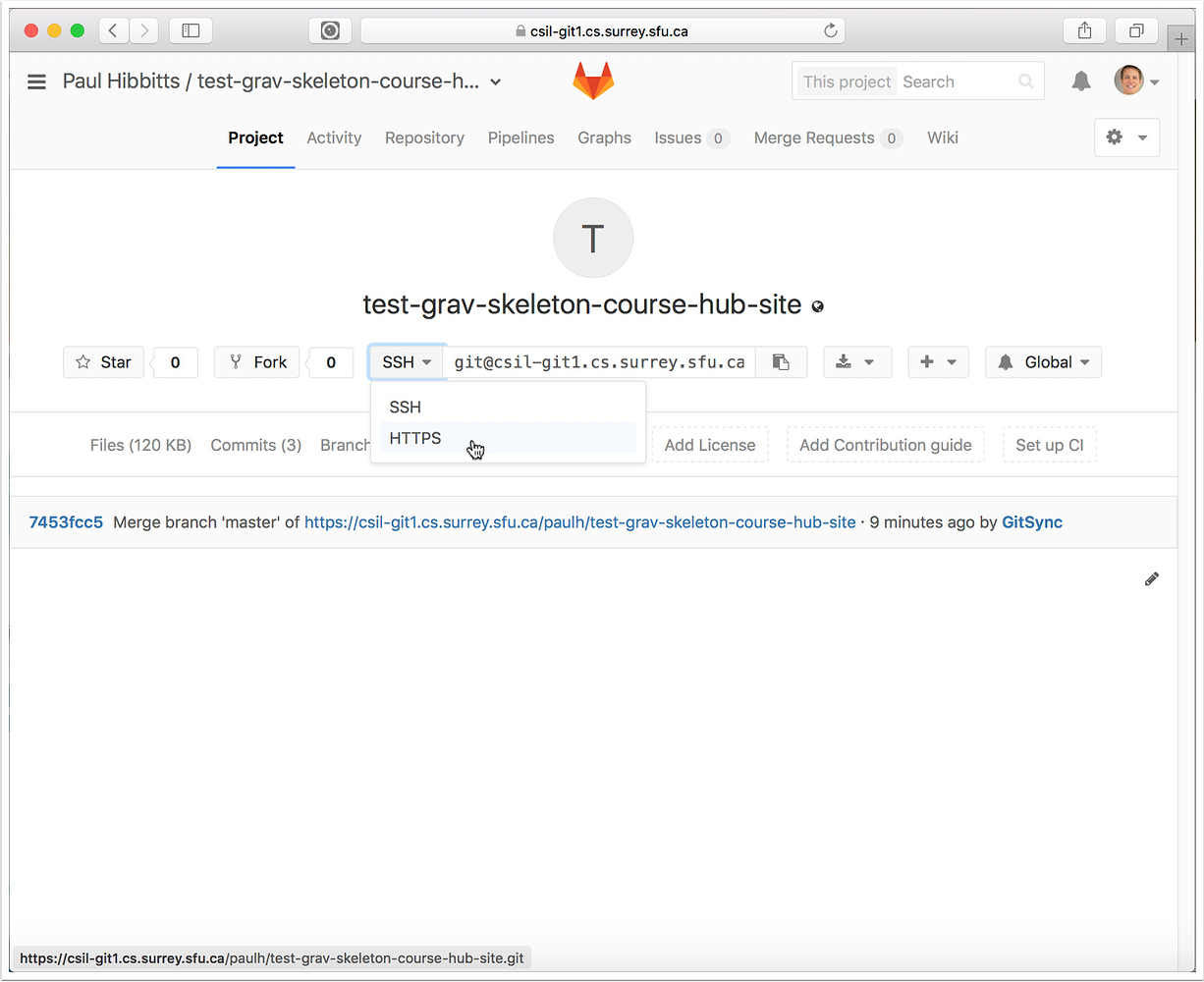 Using GitHub Desktop with GitLab - Advanced Topics - Reclaim Hosting Community Forums