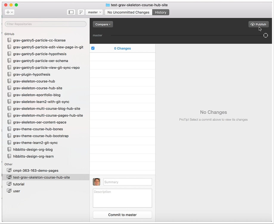 Using Github Desktop With Gitlab Advanced Topics Reclaim Hosting Community Forums