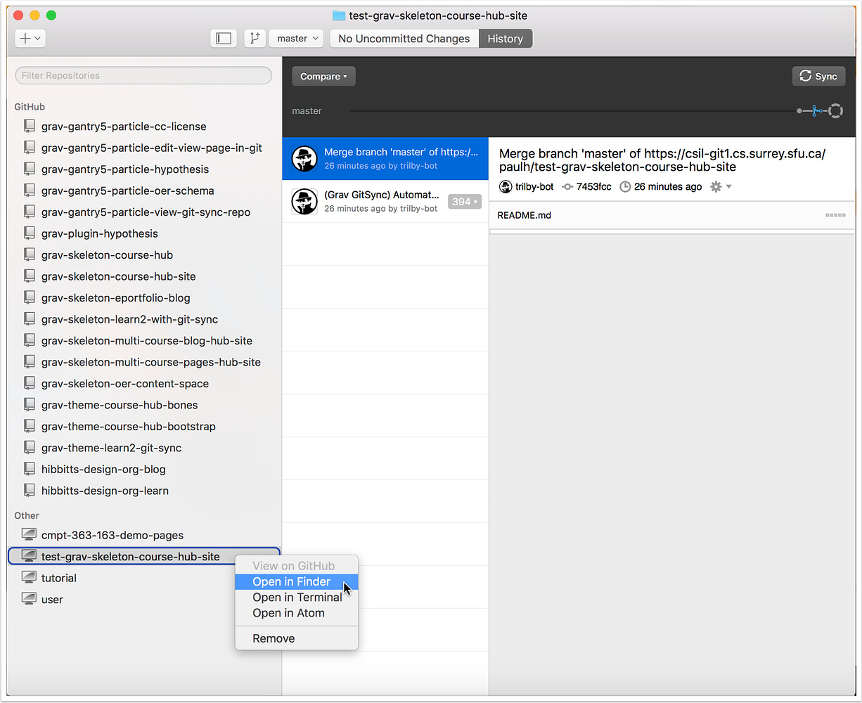Using GitHub Desktop with GitLab - Advanced Topics - Reclaim Hosting ...