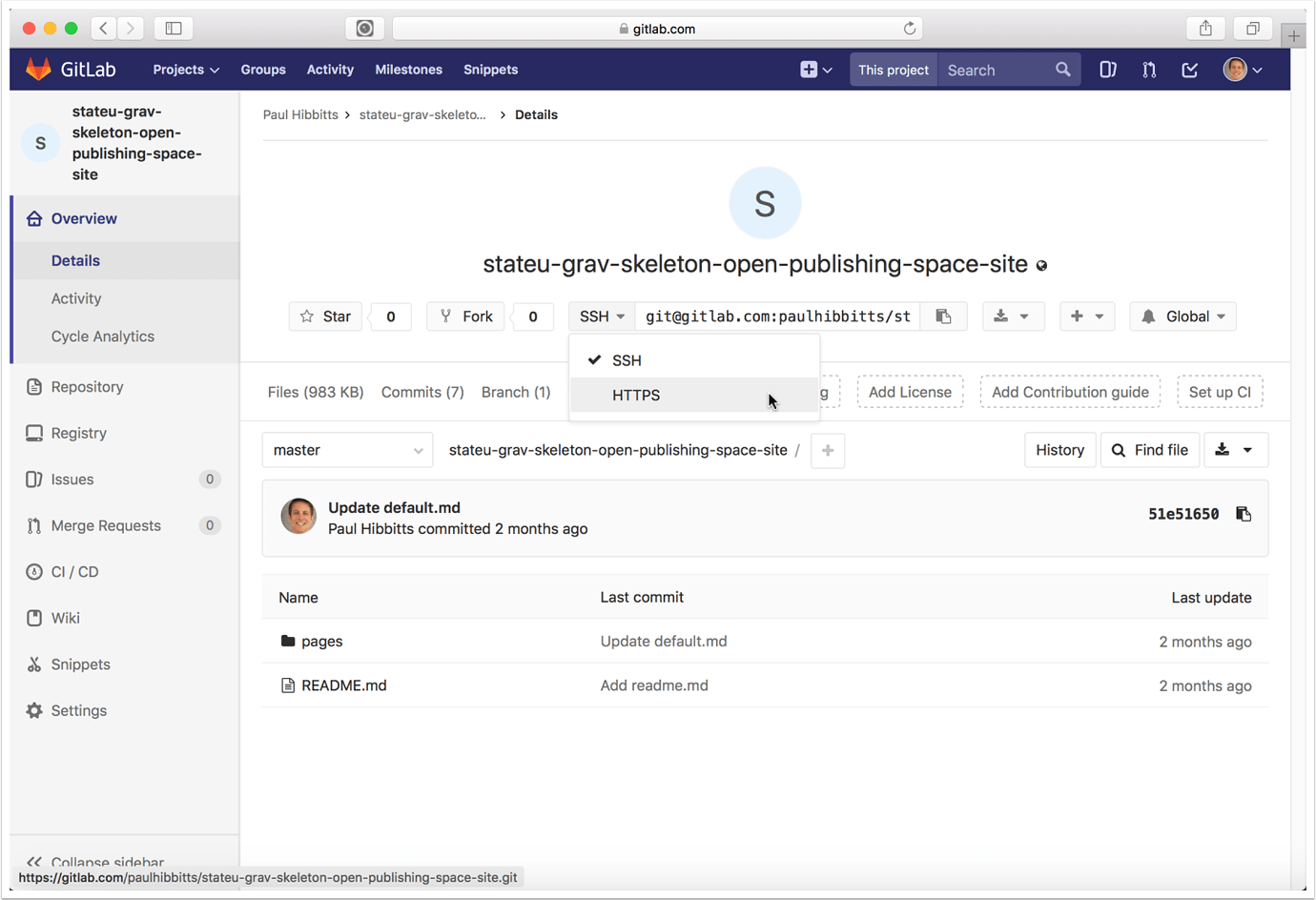 Using Github Desktop With Gitlab Advanced Topics Reclaim Hosting Community Forums